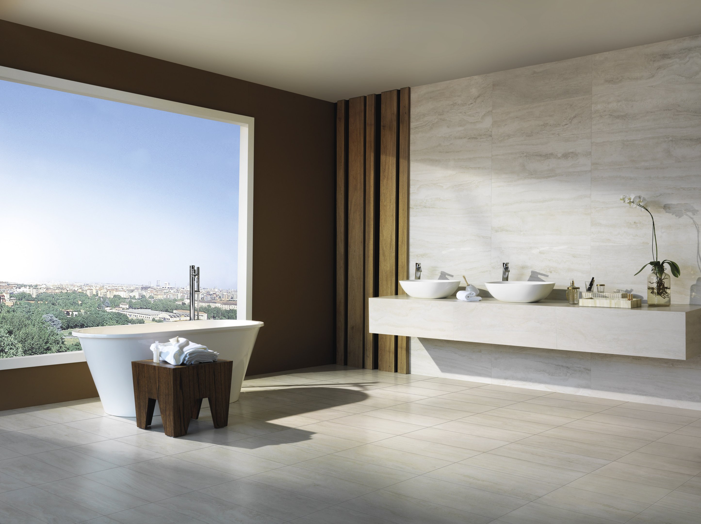 Travertino Navona Bianco - Portobello